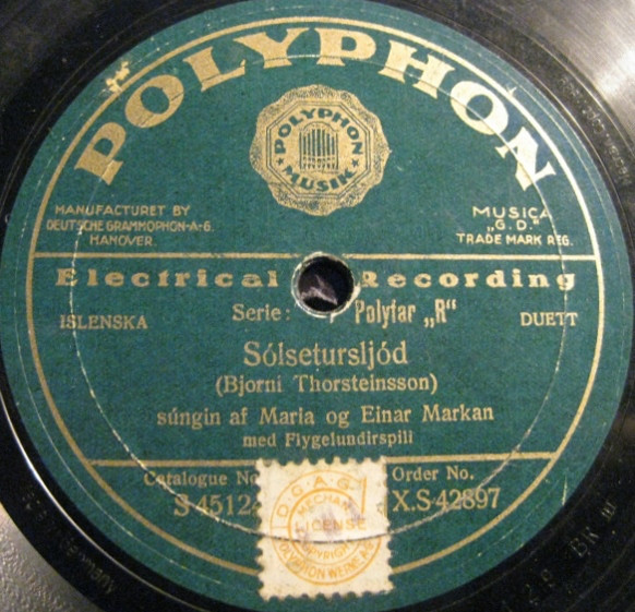 María Markan – Efni á plötum | Glatkistan