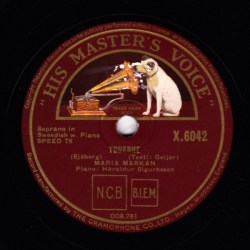 María Markan – Efni á plötum | Glatkistan